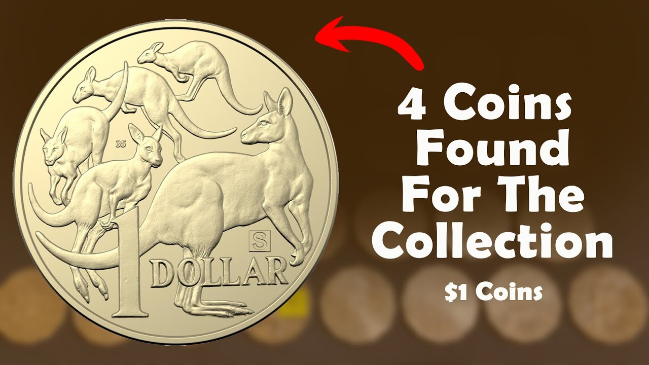 4 Coins Found For The Collection ($1 Coins) - YouTube