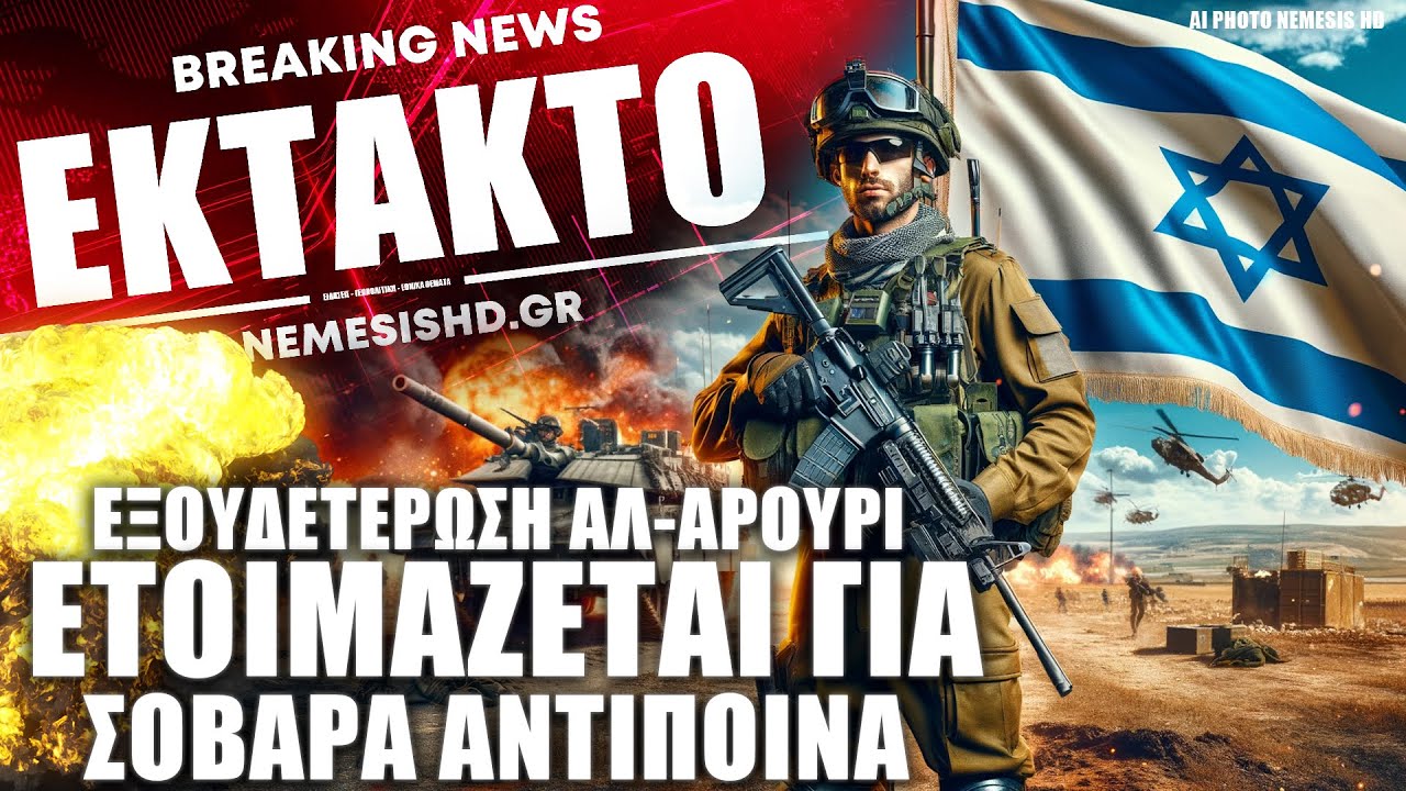 ΕΚΤΑΚΤΟ | Ετοιμάζεται το Ισραήλ για την αντίδραση της Χεζμπολάχ ...