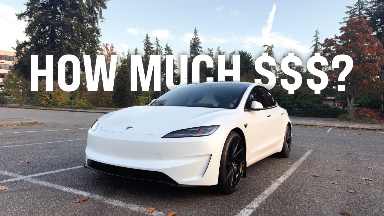 How Much Does It Cost To Own A Tesla? | Monthly Cost Breakdown - YouTube