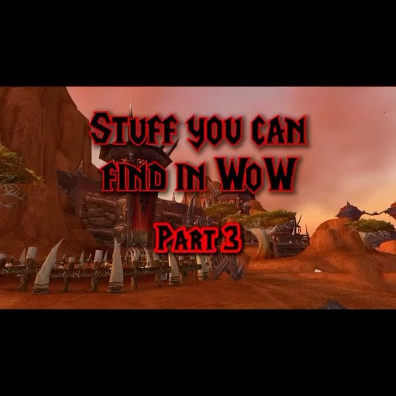 Stuff You Can Find In WoW part 3! CSI Miami! - YouTube