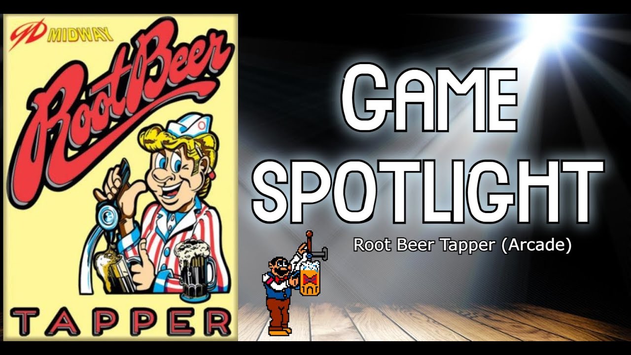 Root Beer Tapper (Arcade) | Game Spotlight - The Daily Gamer - YouTube