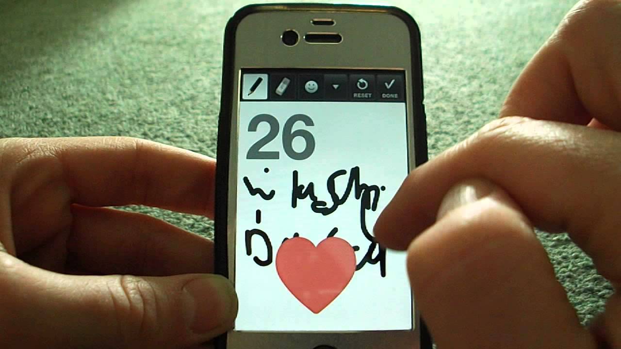 iPhone 4S - App Review - Memocal Mini - YouTube