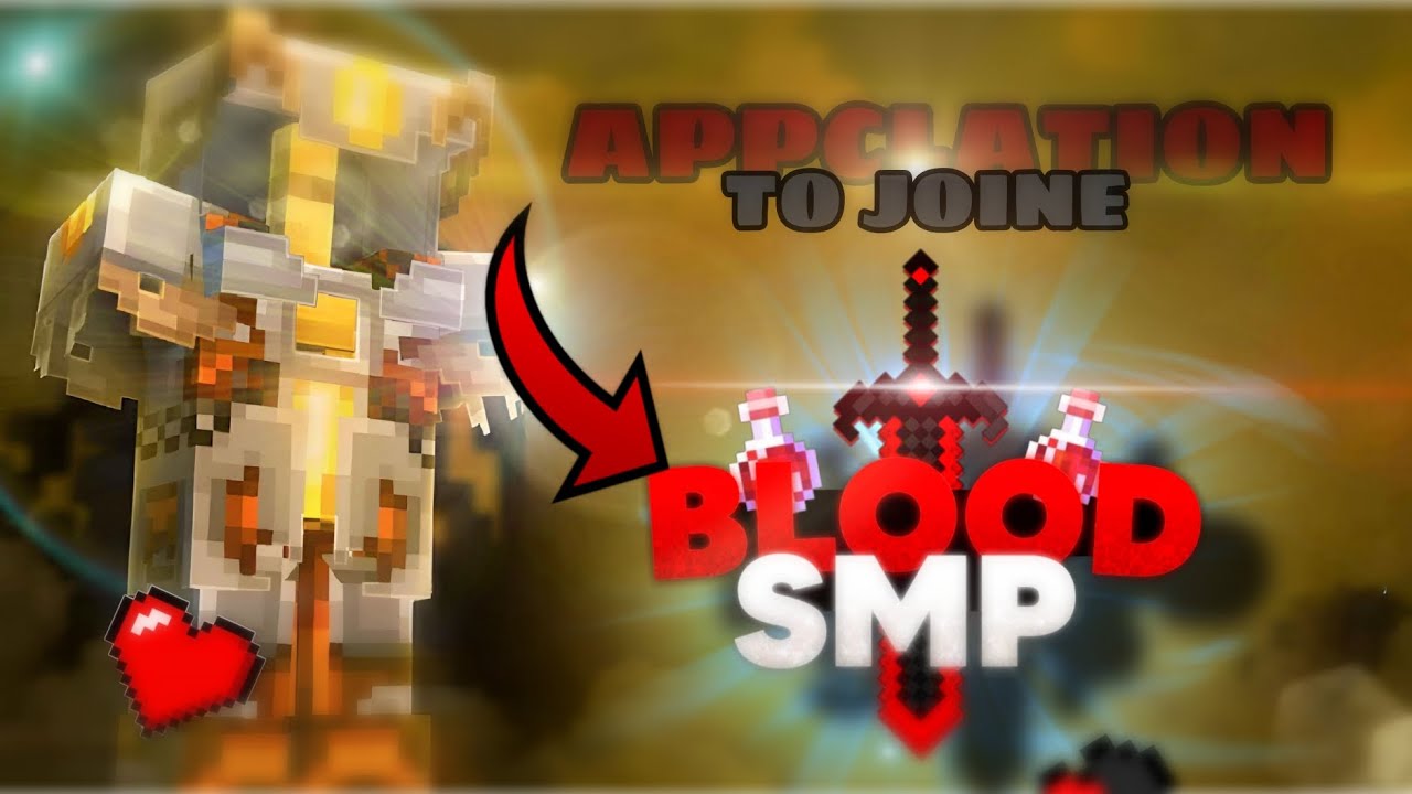 ONE OF THE BEST BLOOD SMP APPCLATION | @DarkKnightYT7 @FLXEPLAYZ_100k ...