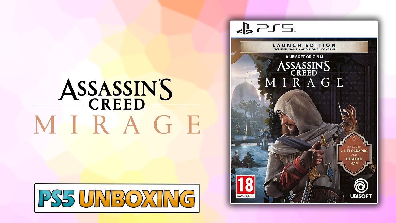 Assassin's Creed: Mirage PS5 Unboxing - YouTube