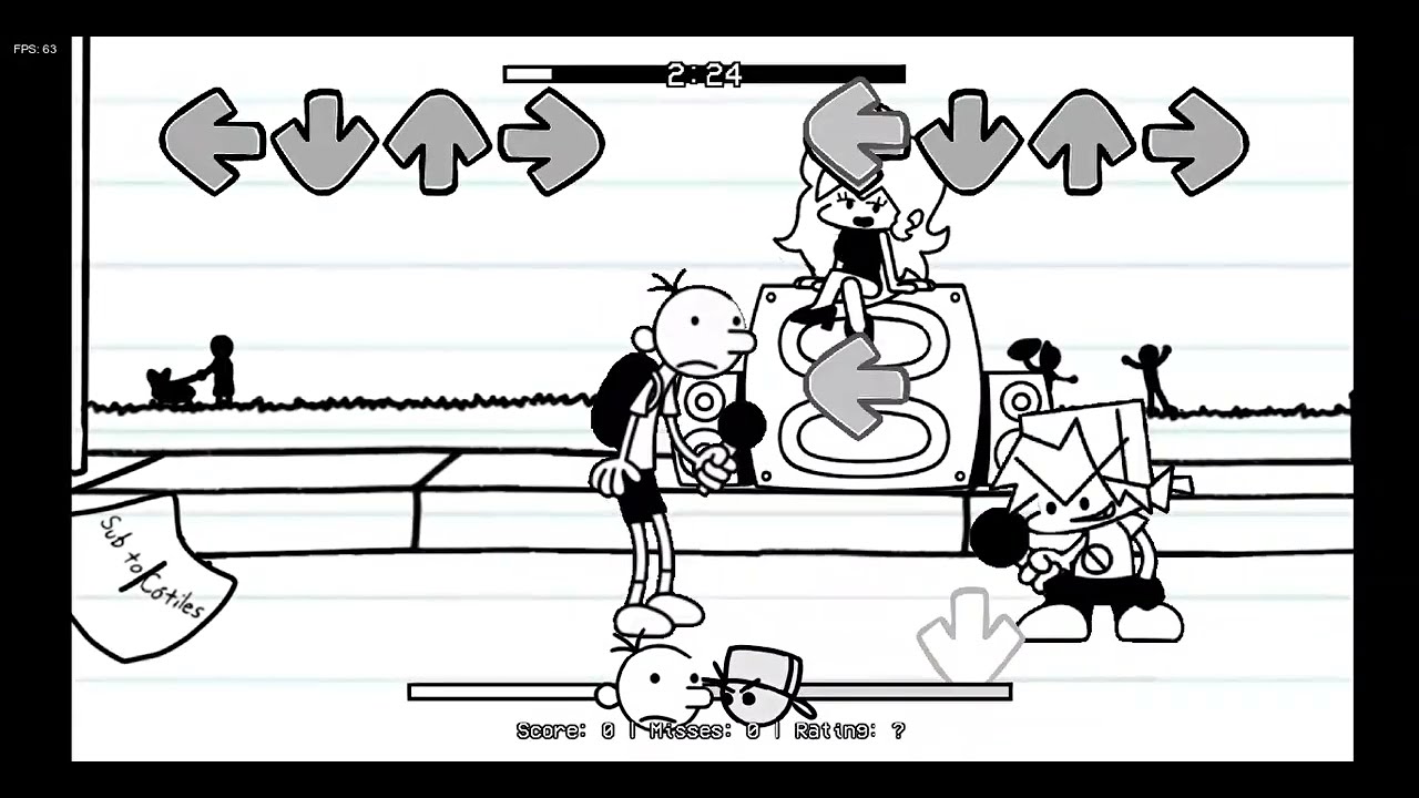 Friday Night Funkin’ Vs Greg Heffley Full Weeks Part 1 (Fanmade) - YouTube