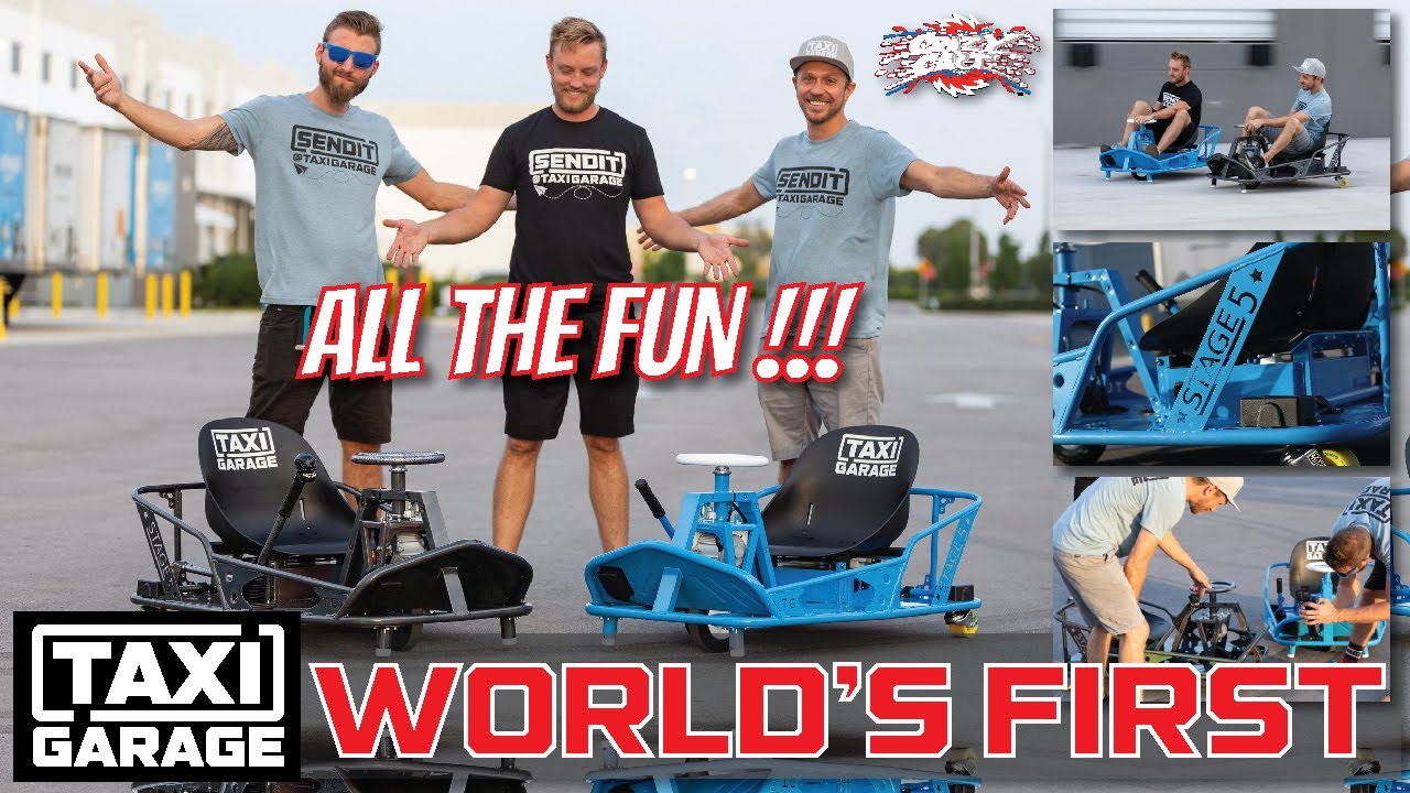 World's first STAGE 5 XL Crazy Carts built by TAXI GARAGE | ALL THE FUN ...
