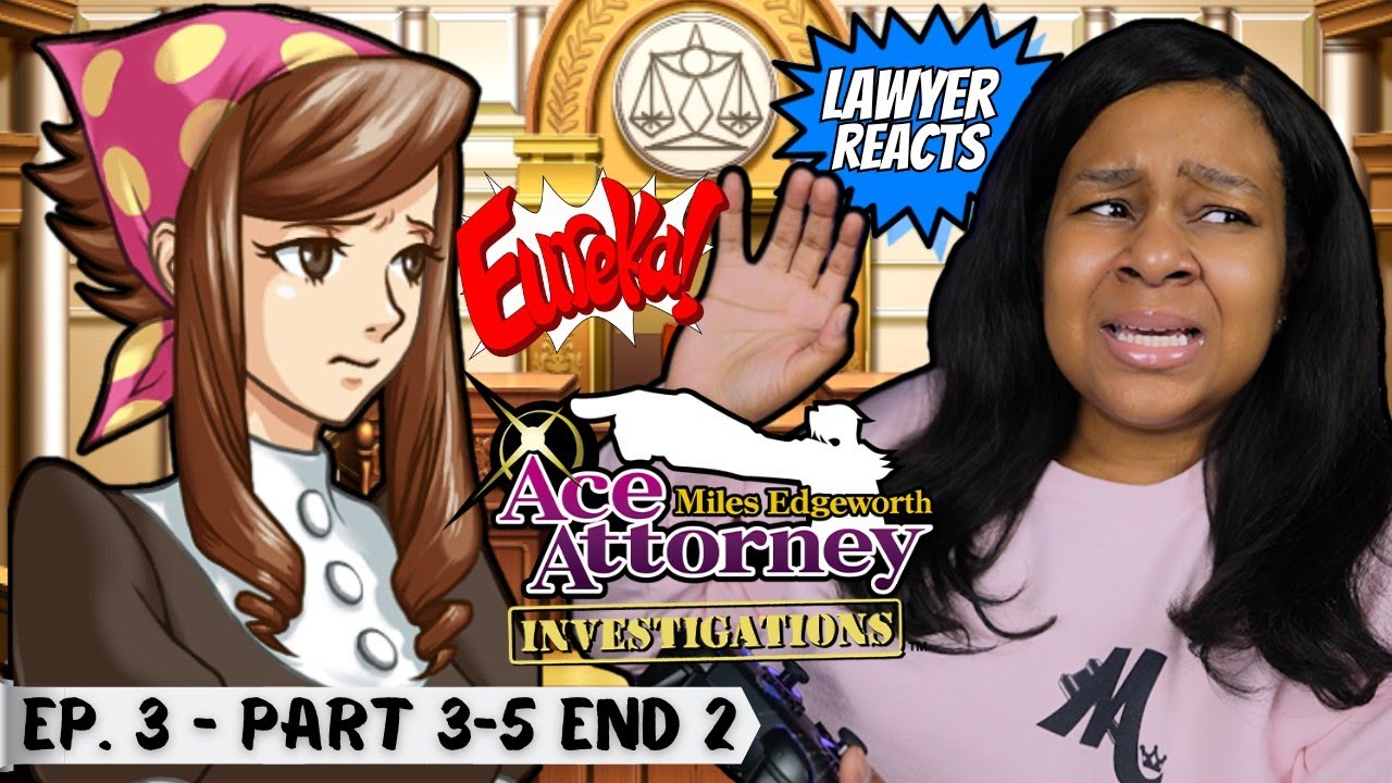 The Kidnapped Turnabout 3-5 END 2 Ace Attorney Investigations: Miles ...