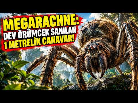 MEGARACHNE DEV ÖRÜMCEK SANILAN 1 METRELİK CANAVAR! 🕷️ Gerçek Ortaya Çıktı