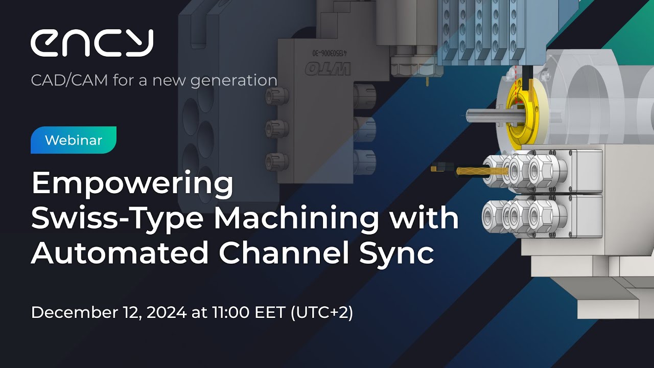 Empowering Swiss-Type Machining with Automated Channel Sync - YouTube