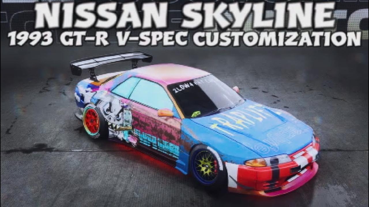NISSAN SKYLINE GT-R V-SPEC CUSTOMIZATION 1,000,000 TUNER - YouTube