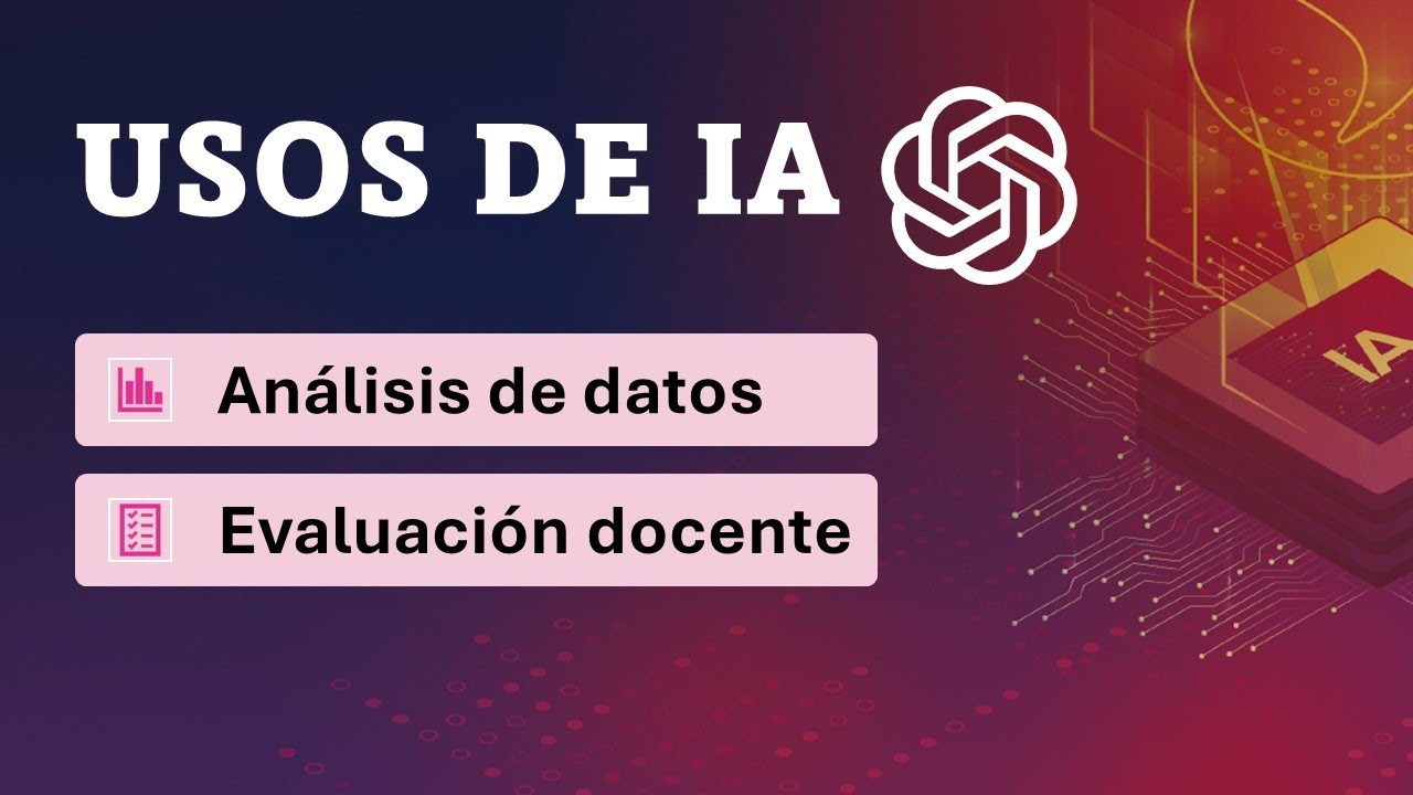 Análisis de datos académicos, evaluación docente con ChatGPT, Felipe ...