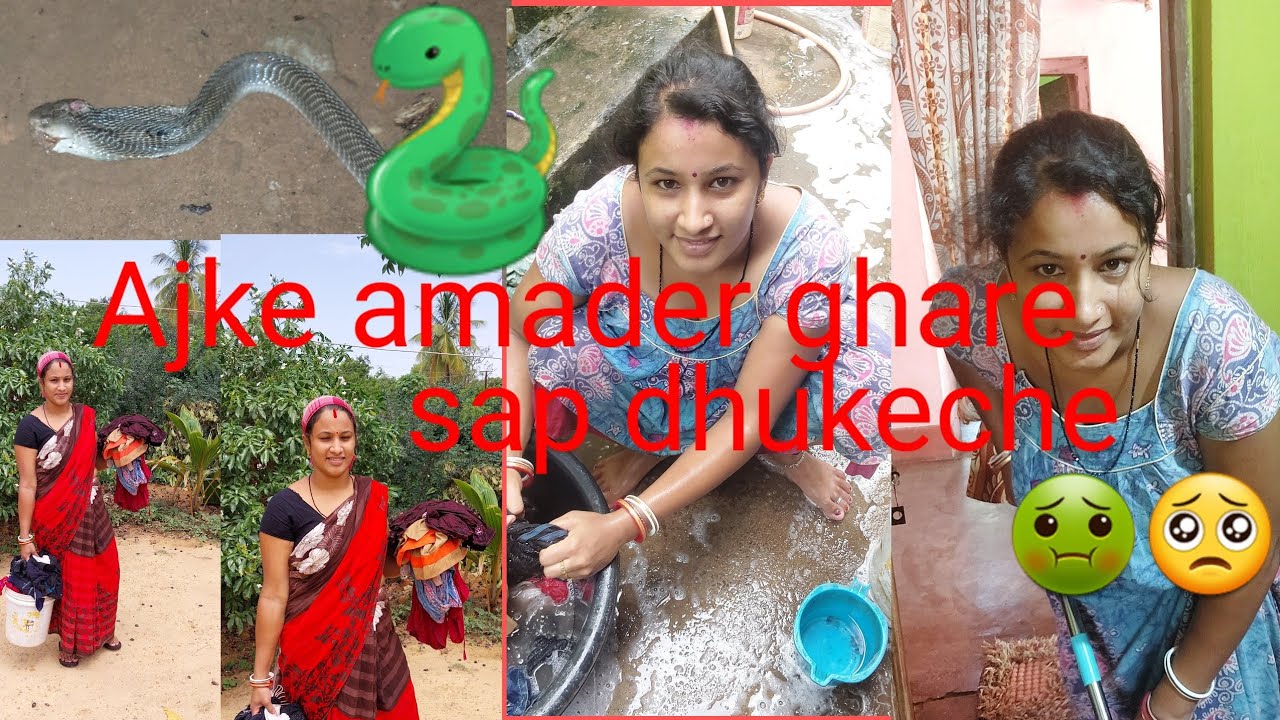 Ajke amader ghare🐍🐍sap dhukeche 🤢🥺 - YouTube