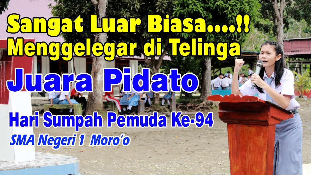 🔴LIVE: Luar Biasa Penampilan Juara Pidato Memeriahkan Hari Sumpah ...