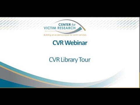 CVR Library Tour - YouTube