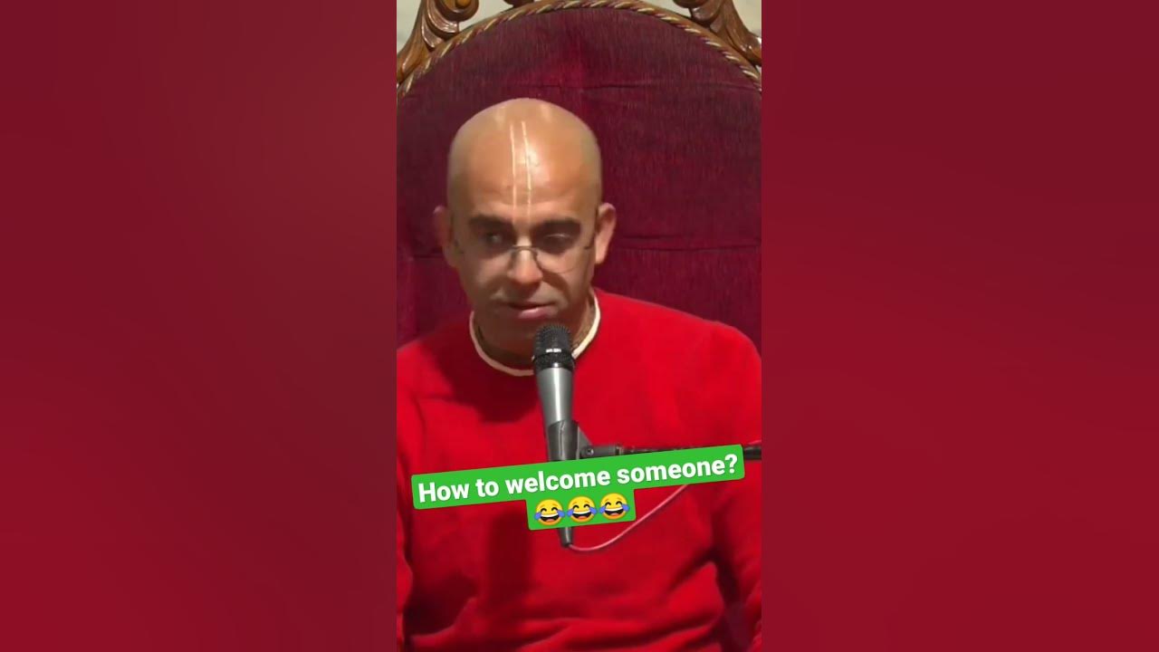 How To Welcome Someone harekrishna shorts amoghlilaprabhu iskcontemple krishnabhajan how-to-welcome-someone-harekrishna-shorts-amoghlilaprabhu-iskcontemple-krishnabhajan