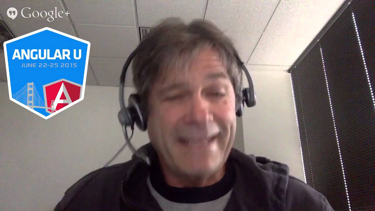 Ward Bell Previews His Get MEAN Session at Angular U (June 22-25, San Francisco) - YouTube