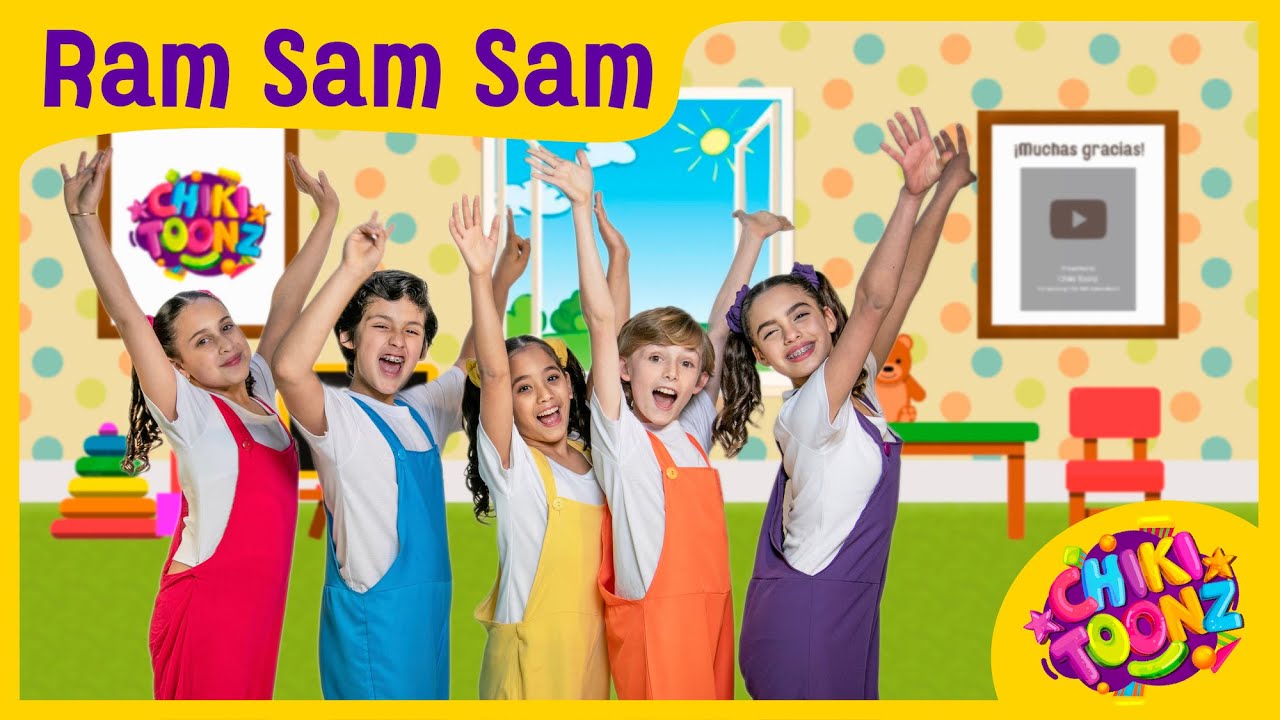 Chiki Toonz - A Ram Sam Sam - Kids Music - YouTube