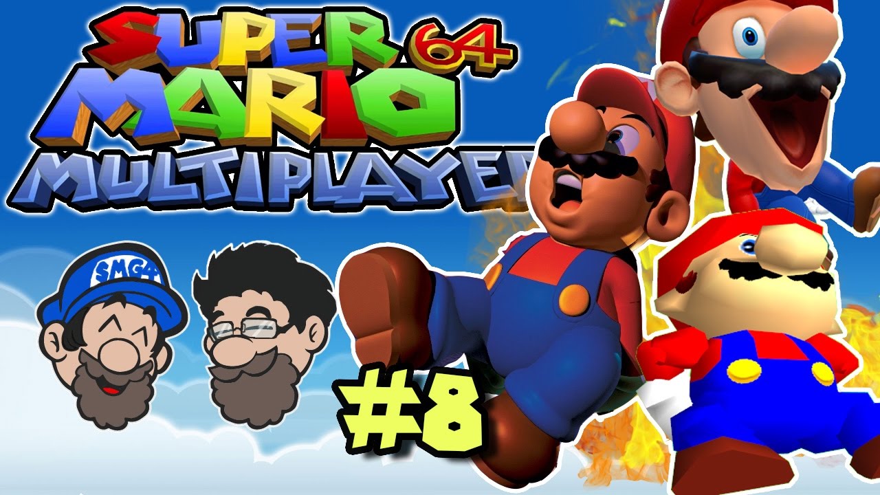 MARIO'S SPICY ASS || Super Mario 64 Multiplayer || PART 8 || HOBO BROS ...