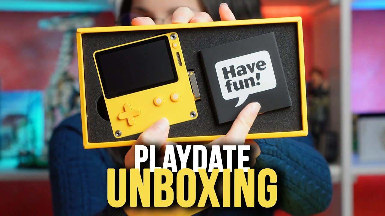 PLAYDATE UNBOXING multicamera 4K e prime prove 🟡 - YouTube