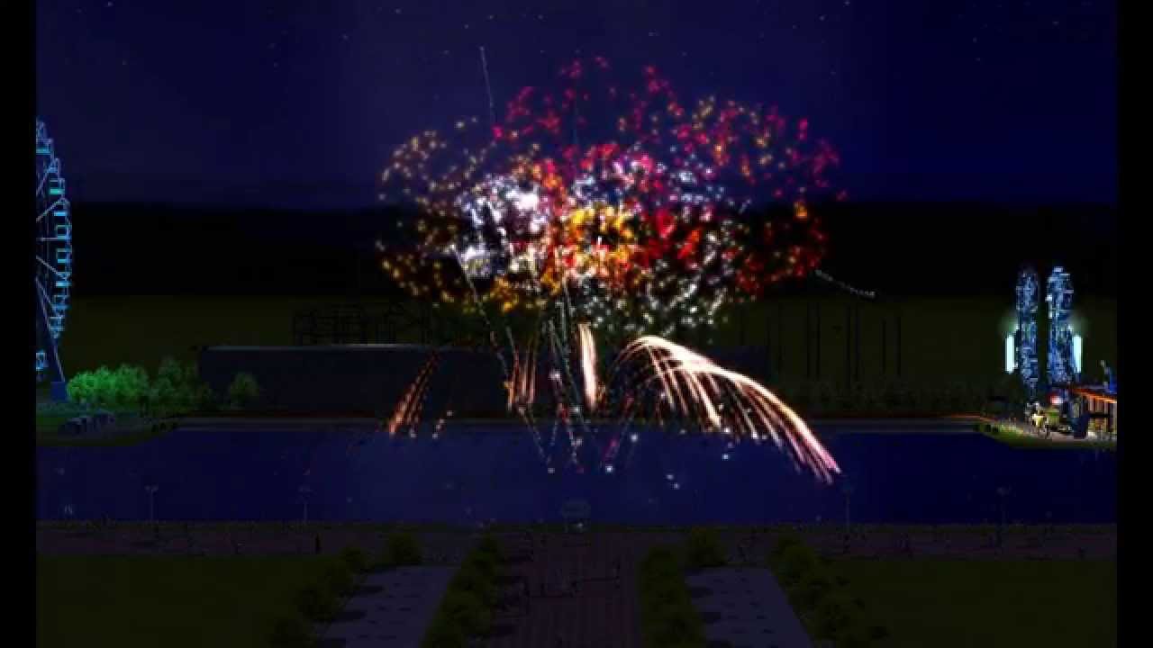 Rehearsal Of RCT3 Countdown to 2016 Firework Show (BGM: どうてん - Naruto ...