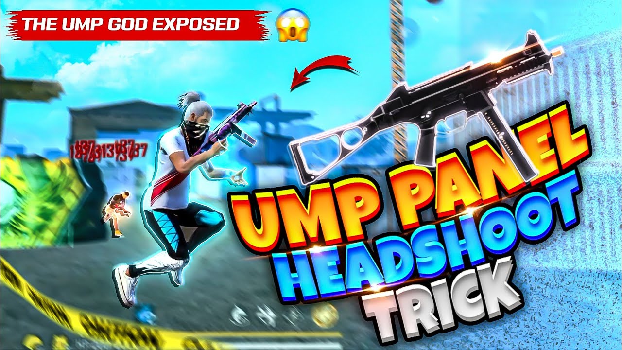 How To Become Ump God | Panel Ump Trick In Free Fire ☠️💀 | The Exposed Ump God 🤯 !! - YouTube