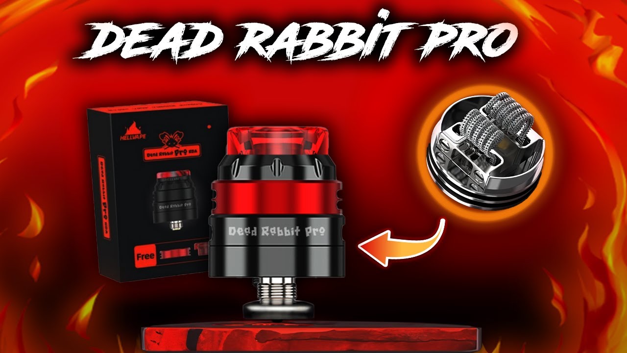 MAŁY ALE WARIAT 🤣 DEAD RABBIT PRO RDA !!! - YouTube