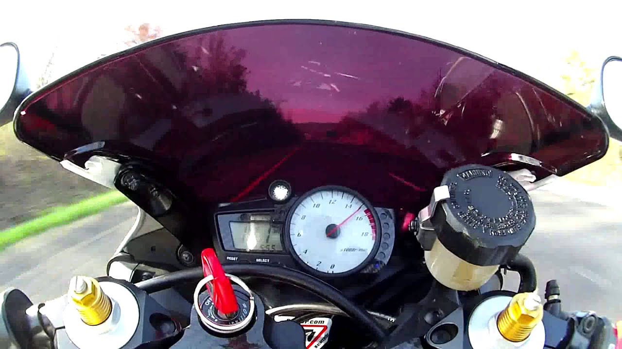 05 Yamaha R6 60-160 Speedo - YouTube