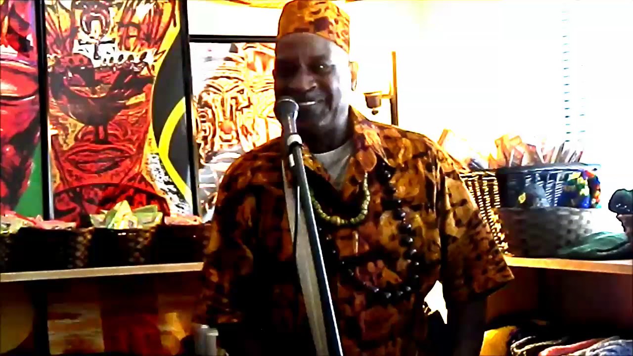 Griot Storyteller Kenya Ajanaku at Progressive Emporium - YouTube