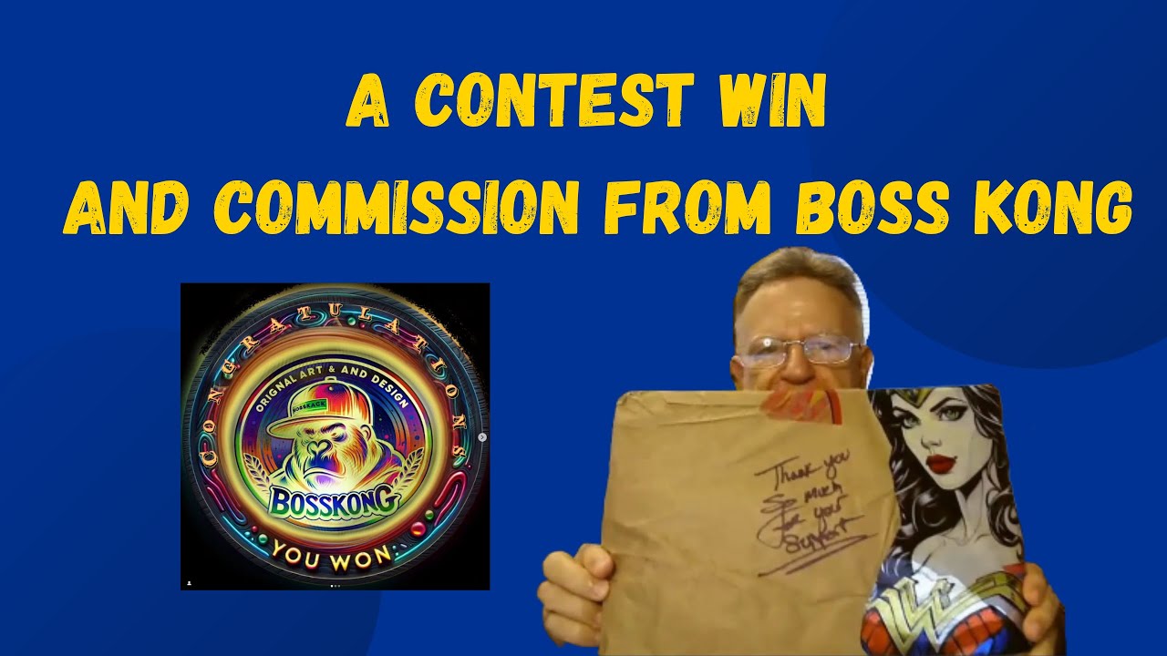 A Win and Original Art Commission From Boss Kong - YouTube