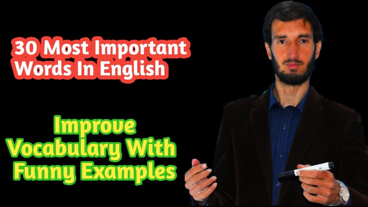 Learn English Vocabulary | 30 Important Words To Improve English - YouTube