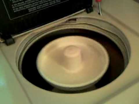 1986 GE washer on spin cycle - YouTube