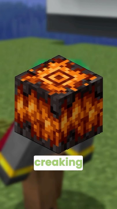NEW MINECRAFT CREAKING HEART BLOCK! - YouTube