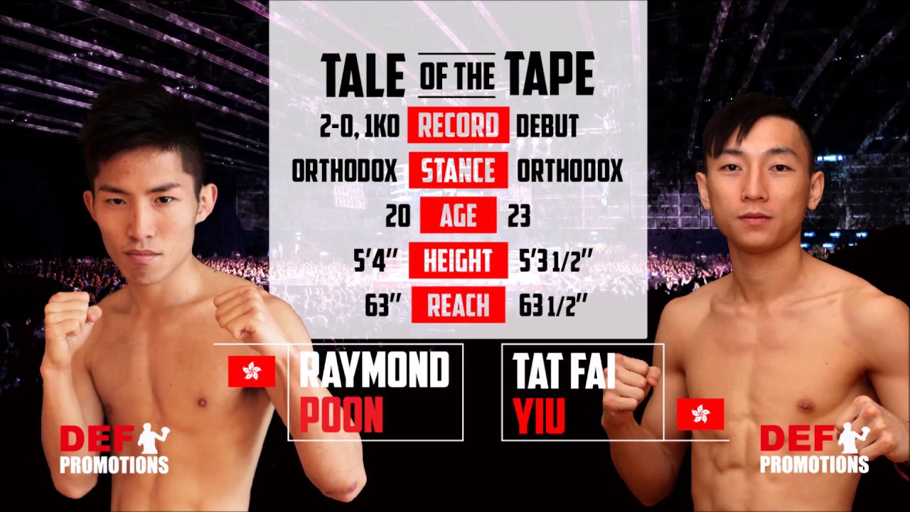 Clash of Champions 2 Bout 5 - Raymond Poon潘啟情 vs Tat Fai Yiu姚達輝 - Light ...