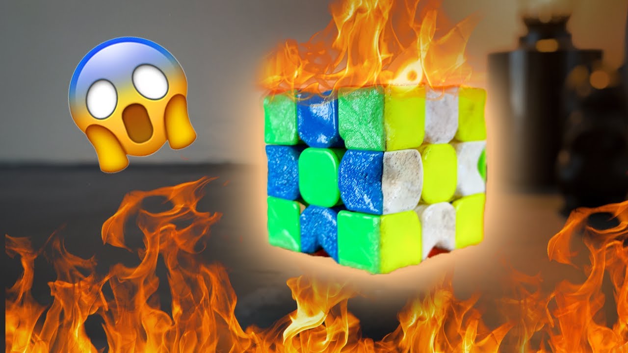 New FIRE TREATED Valk 3x3 = Best Cube of 2020 - YouTube