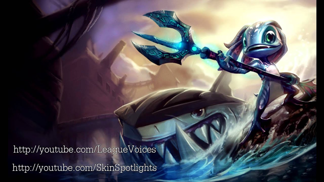 Fizz Voice - English - League of Legends - YouTube