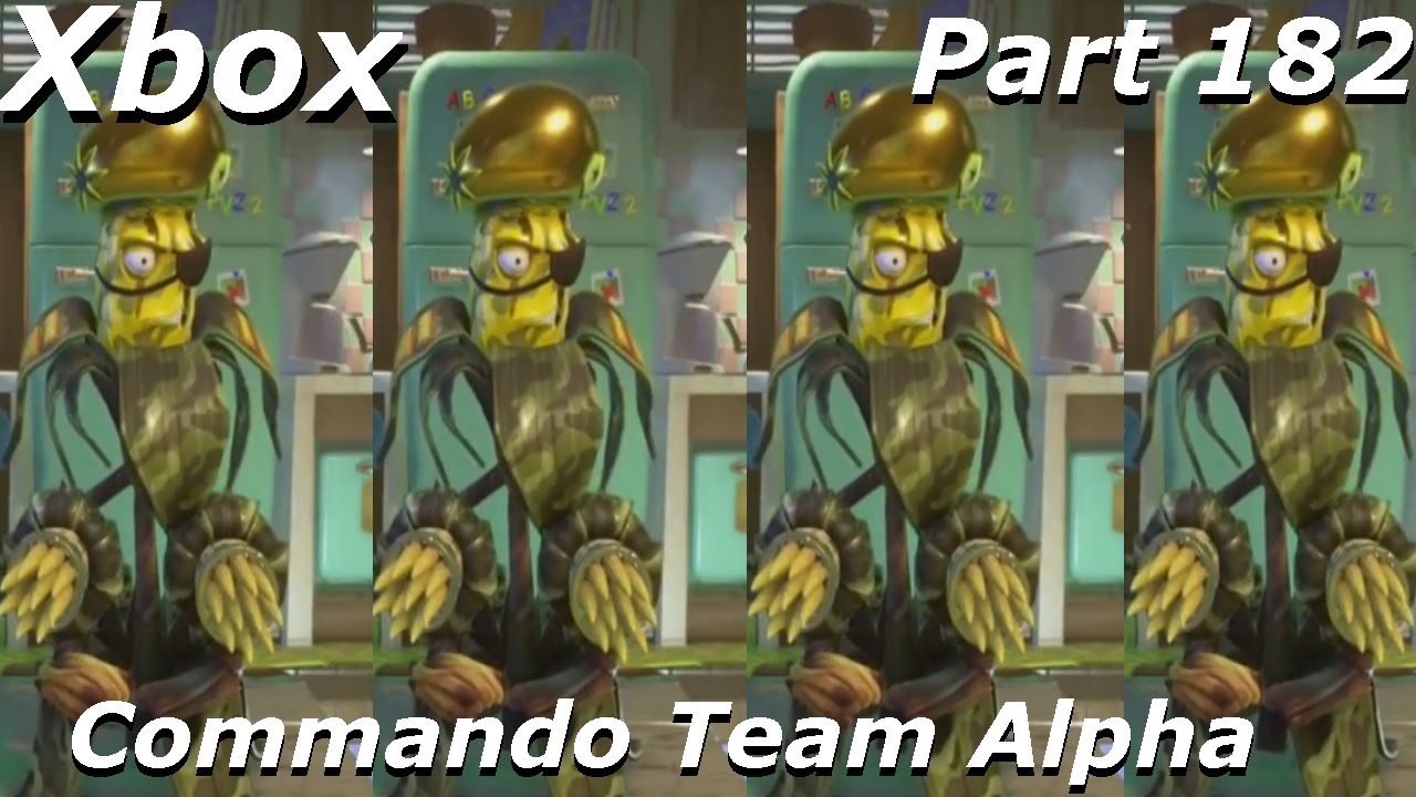 Plants vs Zombies GW 2 - Commando Team Alpha, Legendary Commando Corn ...