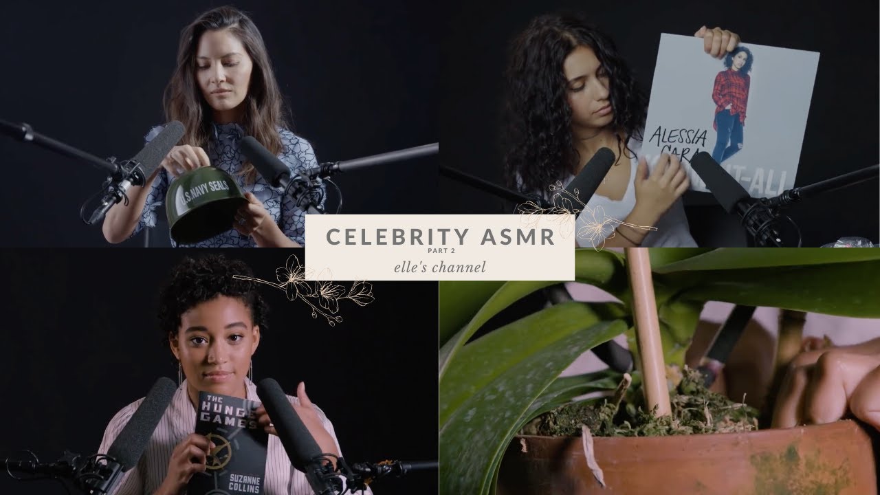 best celebrity asmr - relaxing sounds part.2 (Olivia Munn, Amandla ...