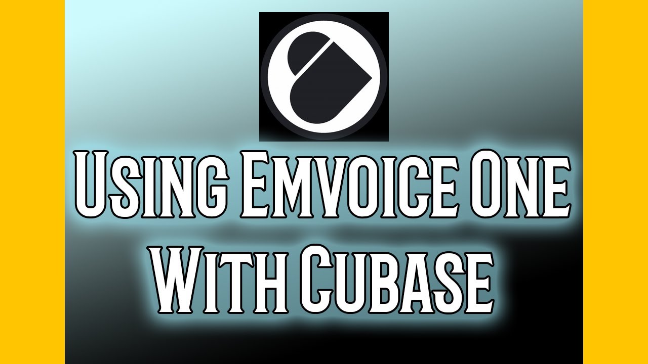 How to use Emvoice One in Cubase Tutorial - YouTube