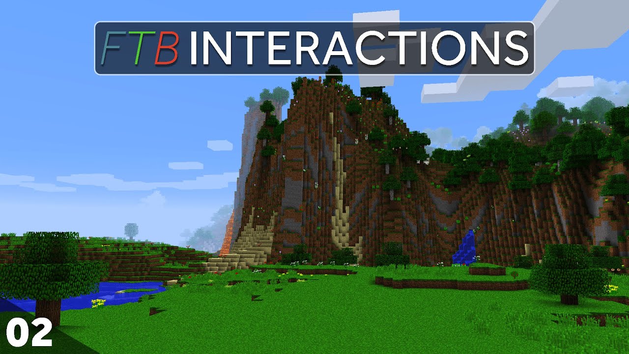 FTB: Interactions - Through the Portal! - Modded Minecraft Ep2 - YouTube
