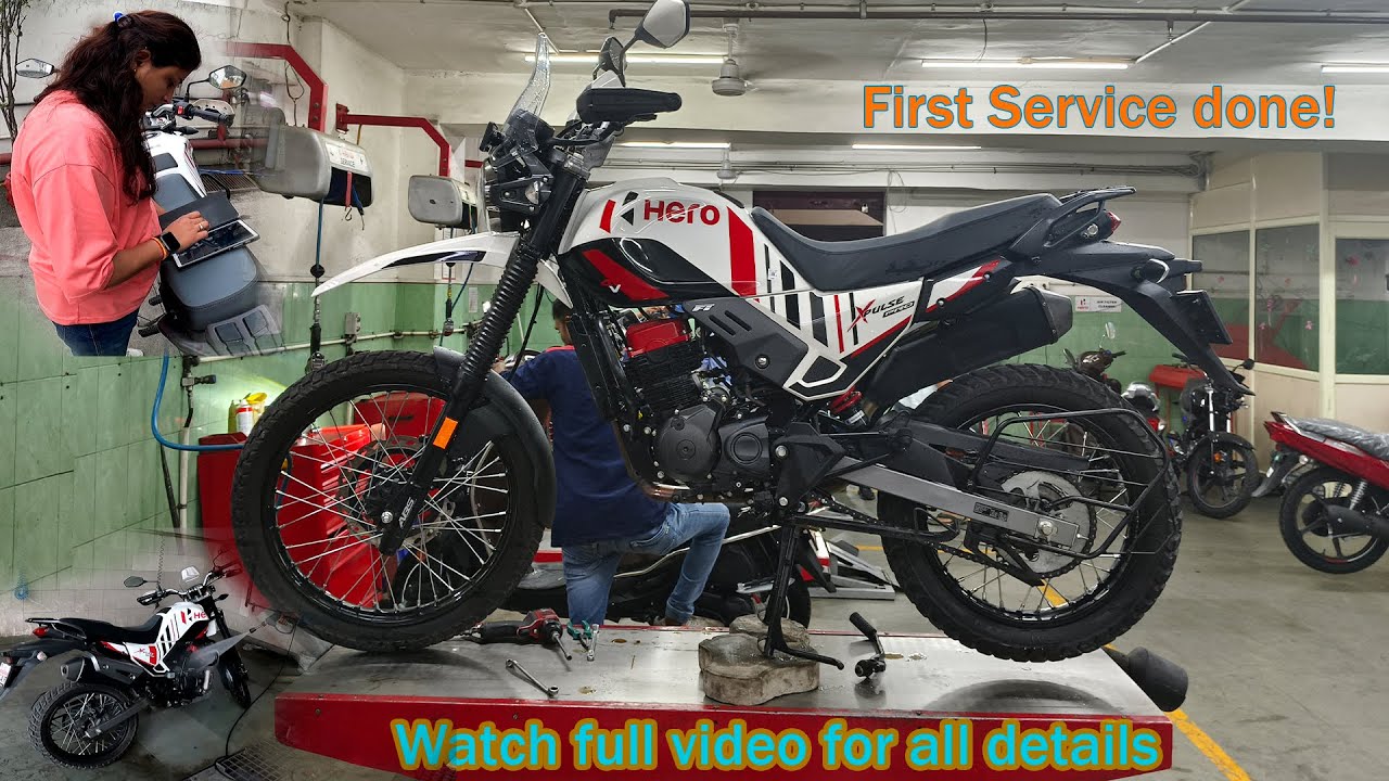 Bike ki First Service karayi | Detailed Video | Must Watch | - YouTube
