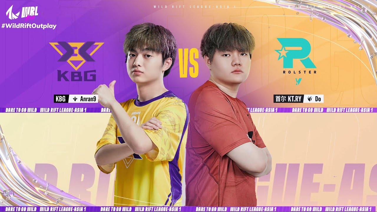 KBG vs. KT.RY • Game 2 | Regular Stage | WRL Asia 2023 | KeepBest Gaming vs. KT Rolster Y - YouTube