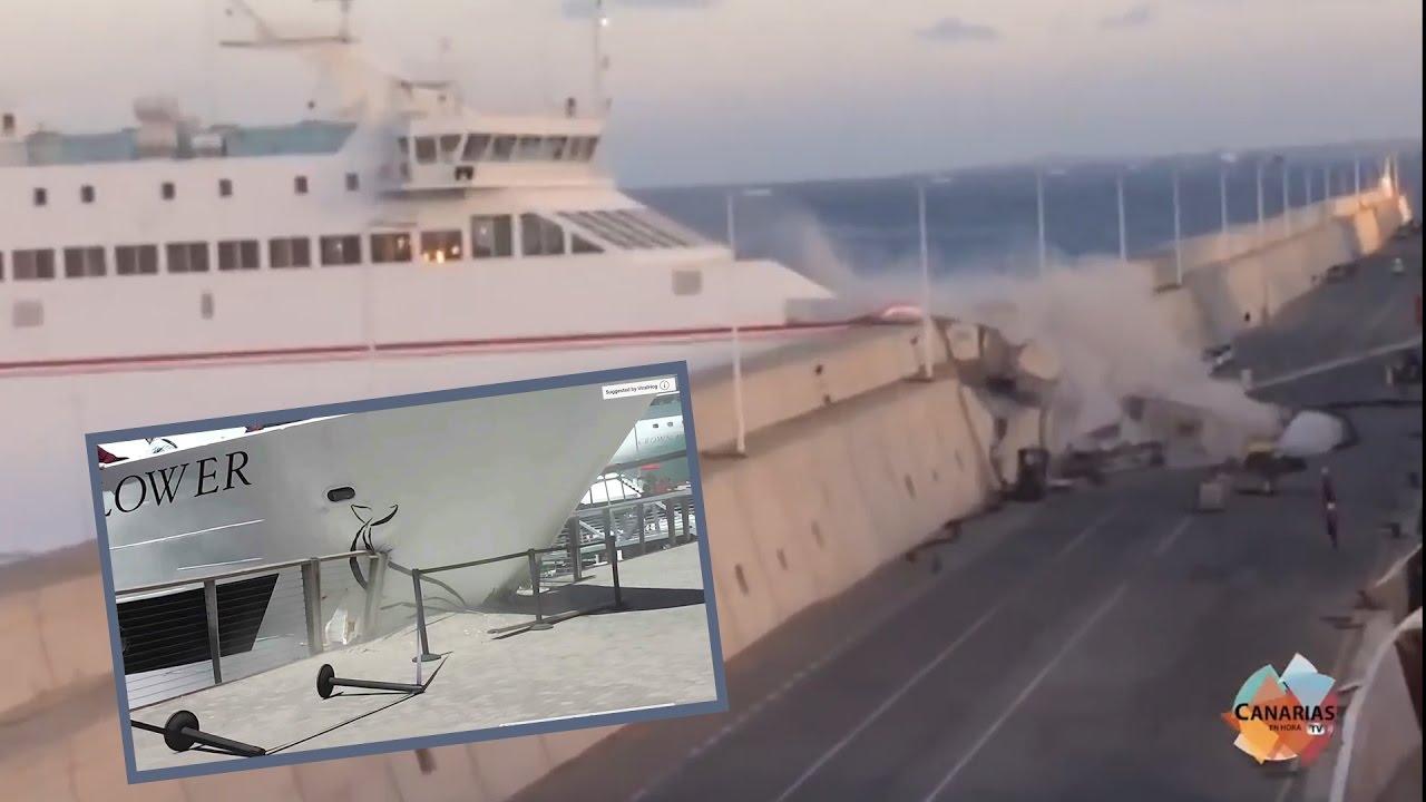 Ferry CRASHES into Harbor Walls in Incredible Accident! | What's ...