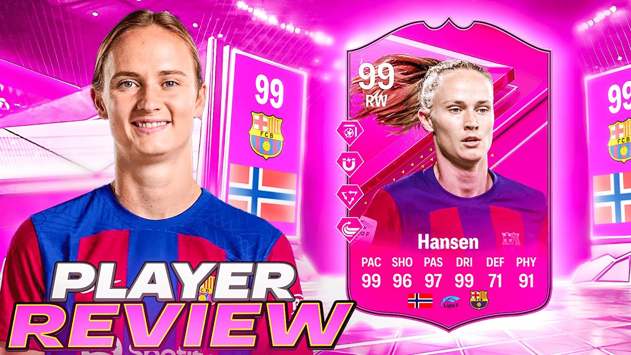 🤯99 FUTTIES HANSEN PLAYER REVIEW - EA FC 24 ULTIMATE TEAM - YouTube