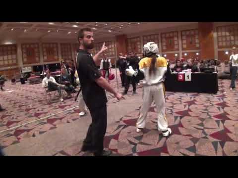 All American Karate Cup 2013 - Allie Jordan vs Kari Falaas - 2nd Round