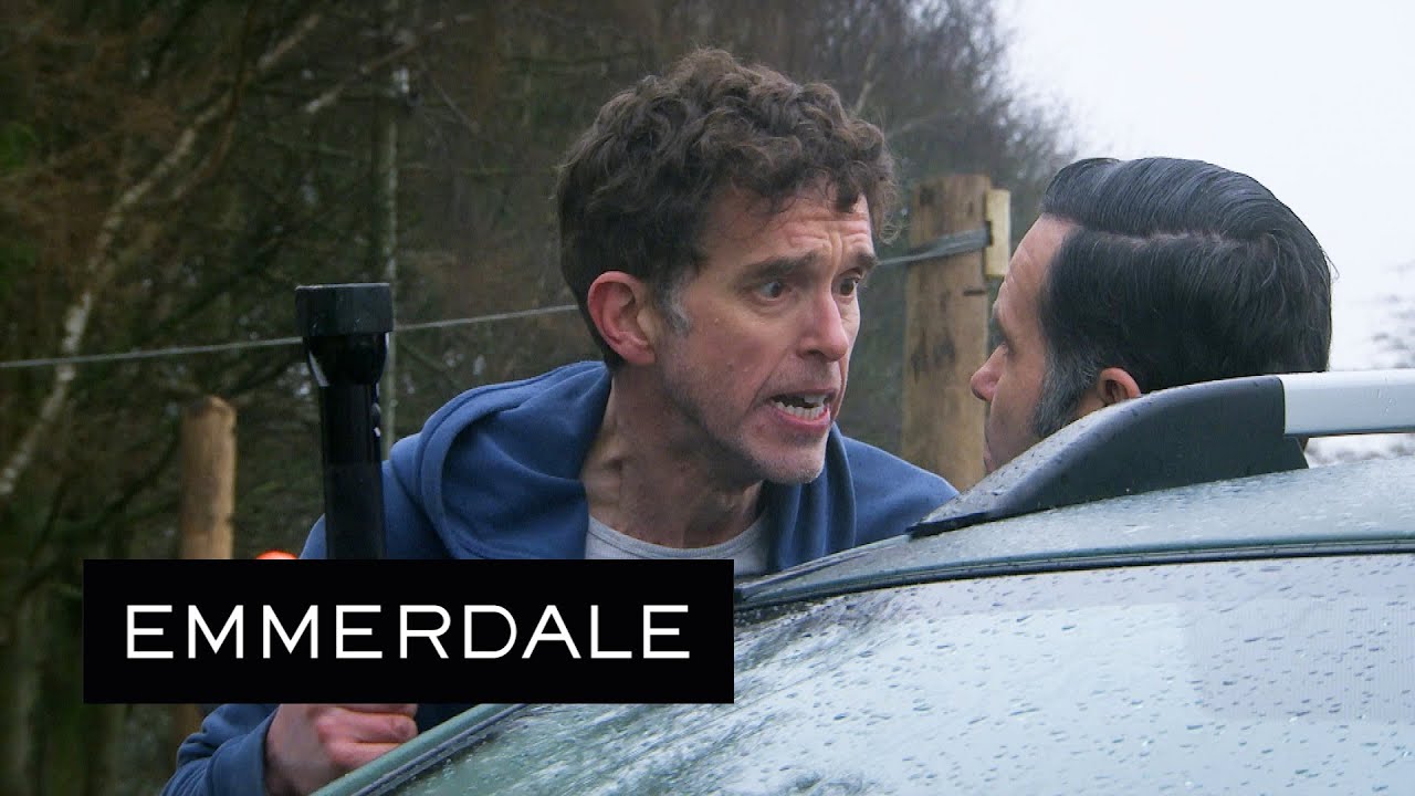 Emmerdale - Marlon Threatens Graham With A Torch - YouTube