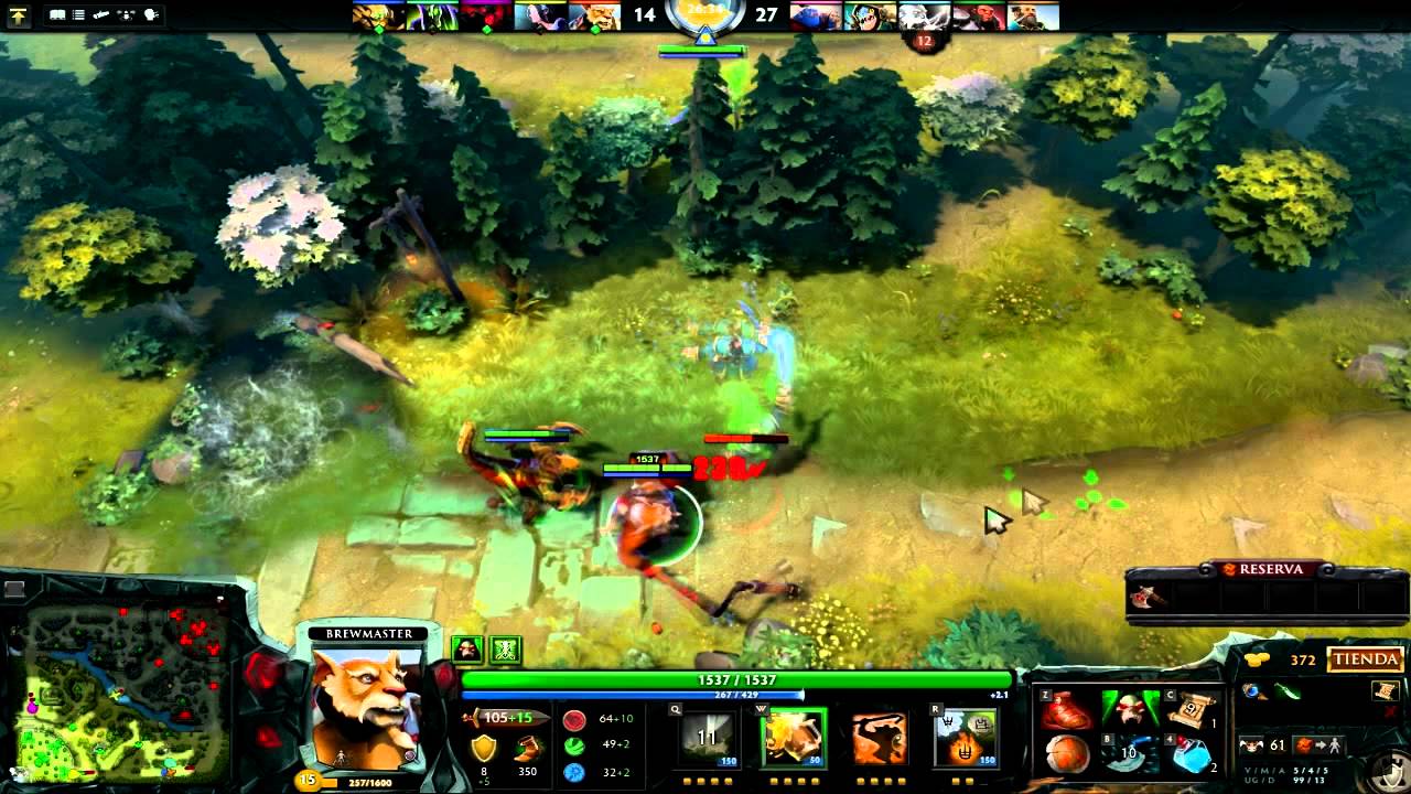 Dota 2 - Brewmaster Pub Gameplay - YouTube