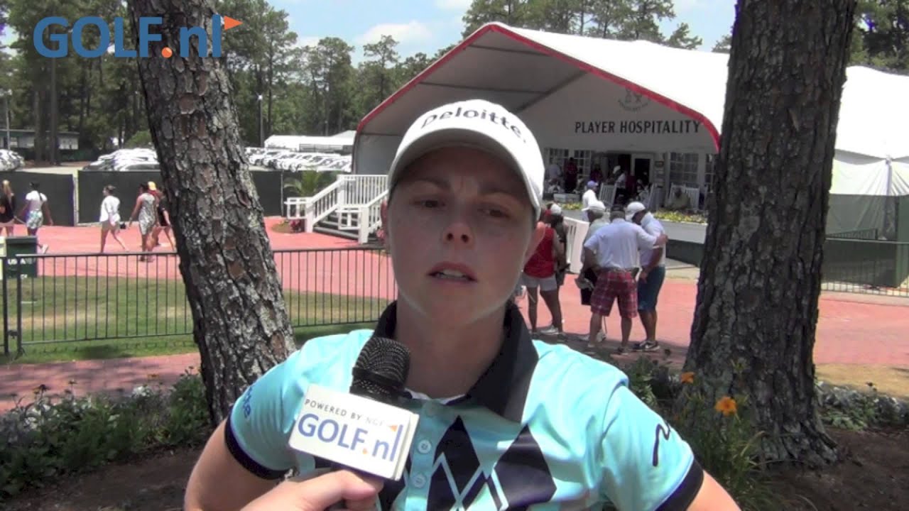 Christel Boeljon US Open 2014 dag 3 - YouTube