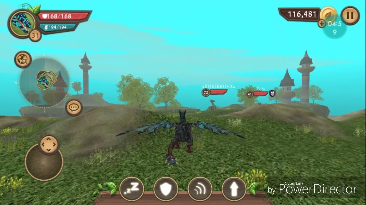 Playing Dragon sim 4 fun cuz i was Bored - YouTube