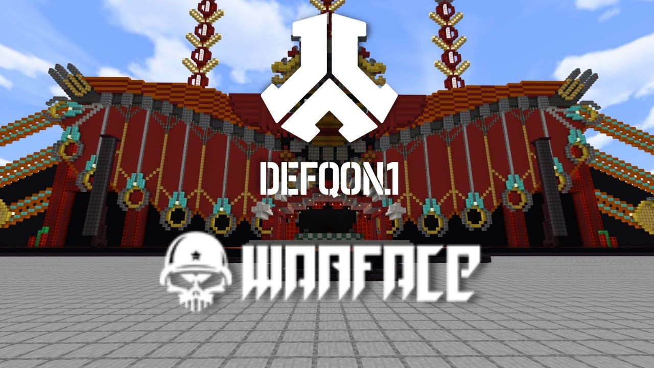 Warface @ Defqon.1 Minecraft Weekend Festival 2022 (FAN MADE) - YouTube