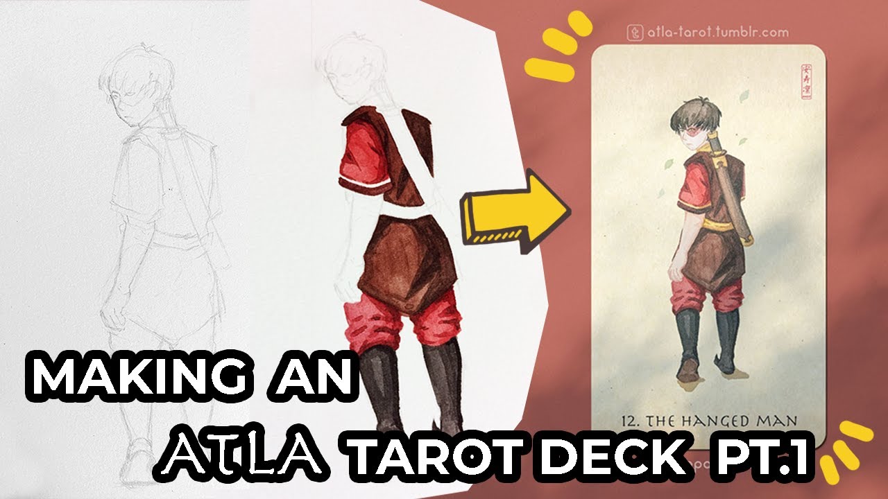 Making an Avatar The Last Airbender Tarot Deck (Part 1) - YouTube